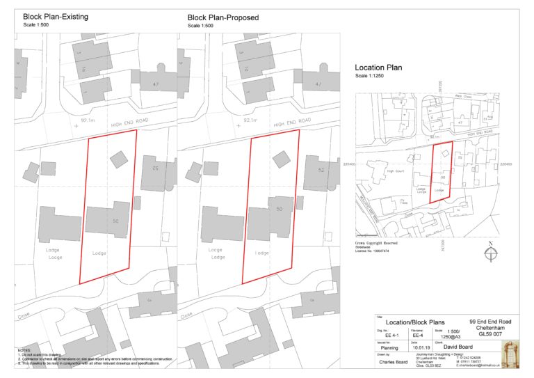 Planning drawing 3